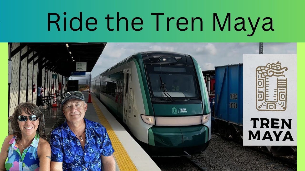 NEW Tren Maya, Mayan Train in Mexico - YouTube