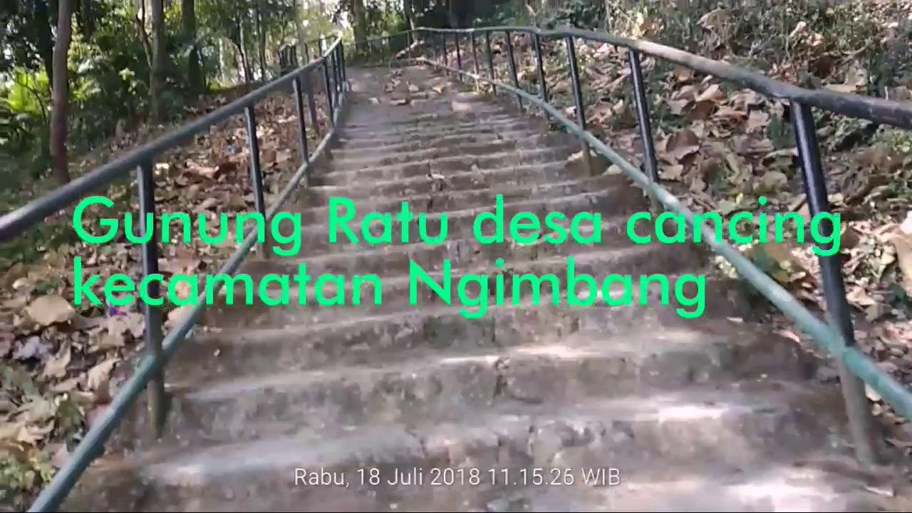 Gunung Ratu Bukit tempat Lahirnya gajah Mada - YouTube