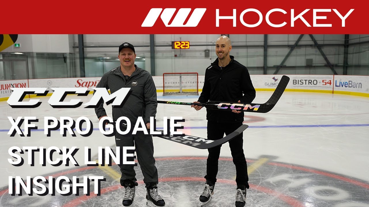 CCM XF Pro Goalie Stick Line // On-Ice Insight - YouTube