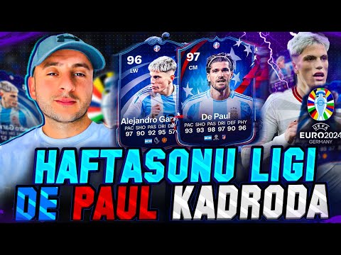 FC 24 HAFTASONU LİGİ MACERASI / DE PAUL & GARNACHO #EAFC24