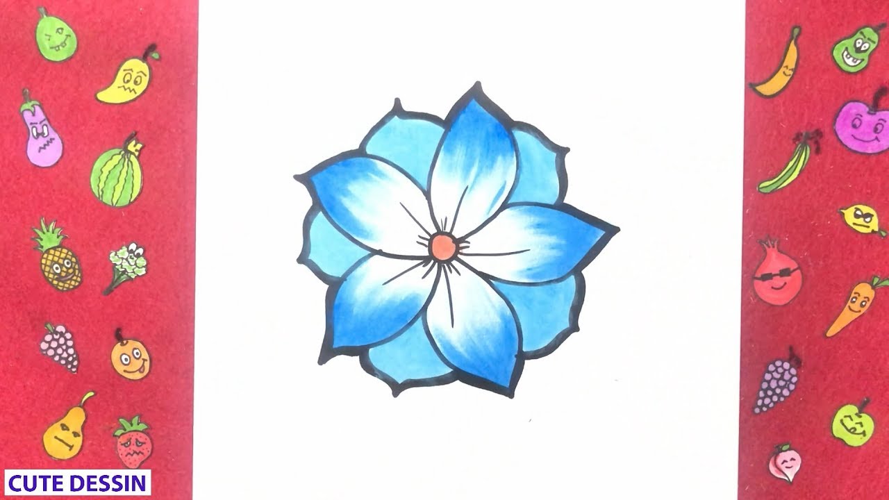 Dessins Faciles Et Mignons De Fleurs