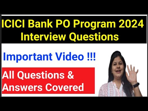 ICICI PO Program Interview Update | ICICI Bank Interview 2024 | PO ...