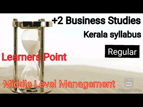 +2 Business Studies/Chapter 1/Middle Level Management - YouTube