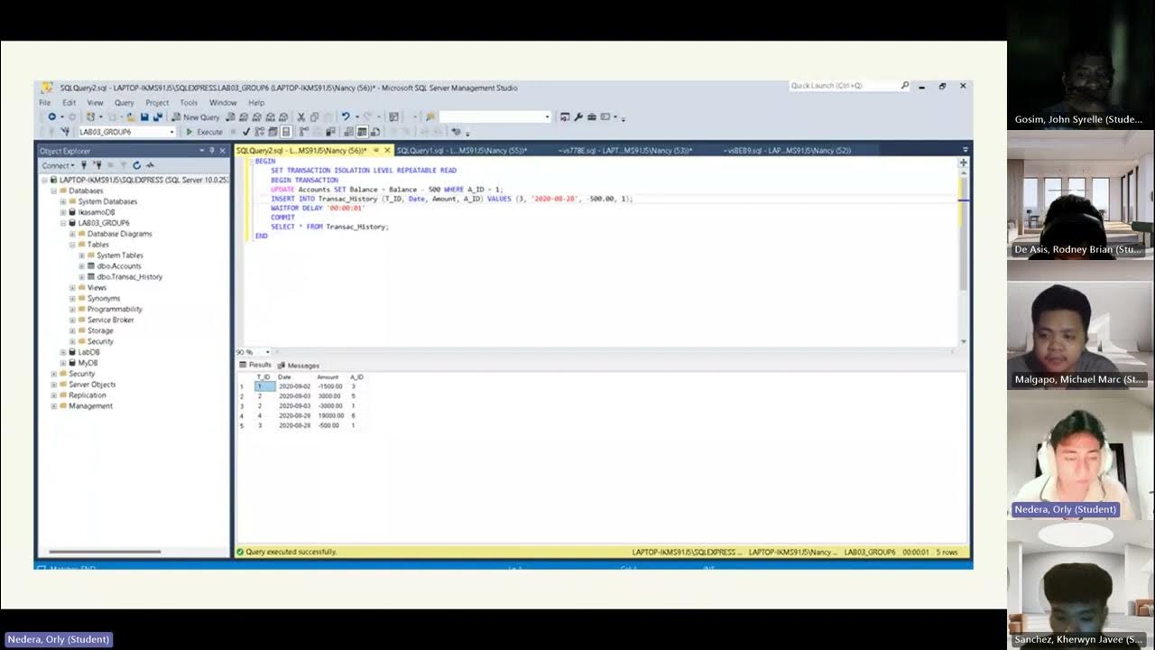 03 lab database - YouTube