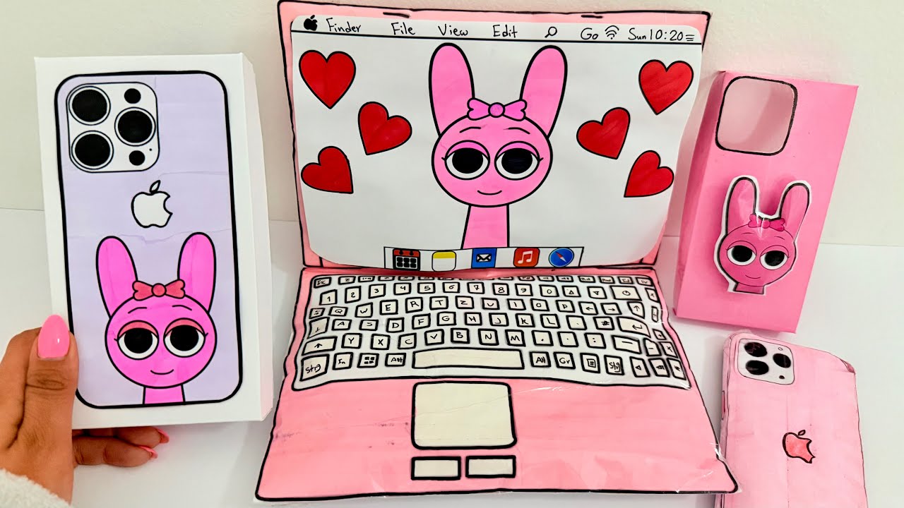 Sprunki Incredibox Apple Iphone 16 Promax and MacBook Unboxing! 🌈 Asmr ...