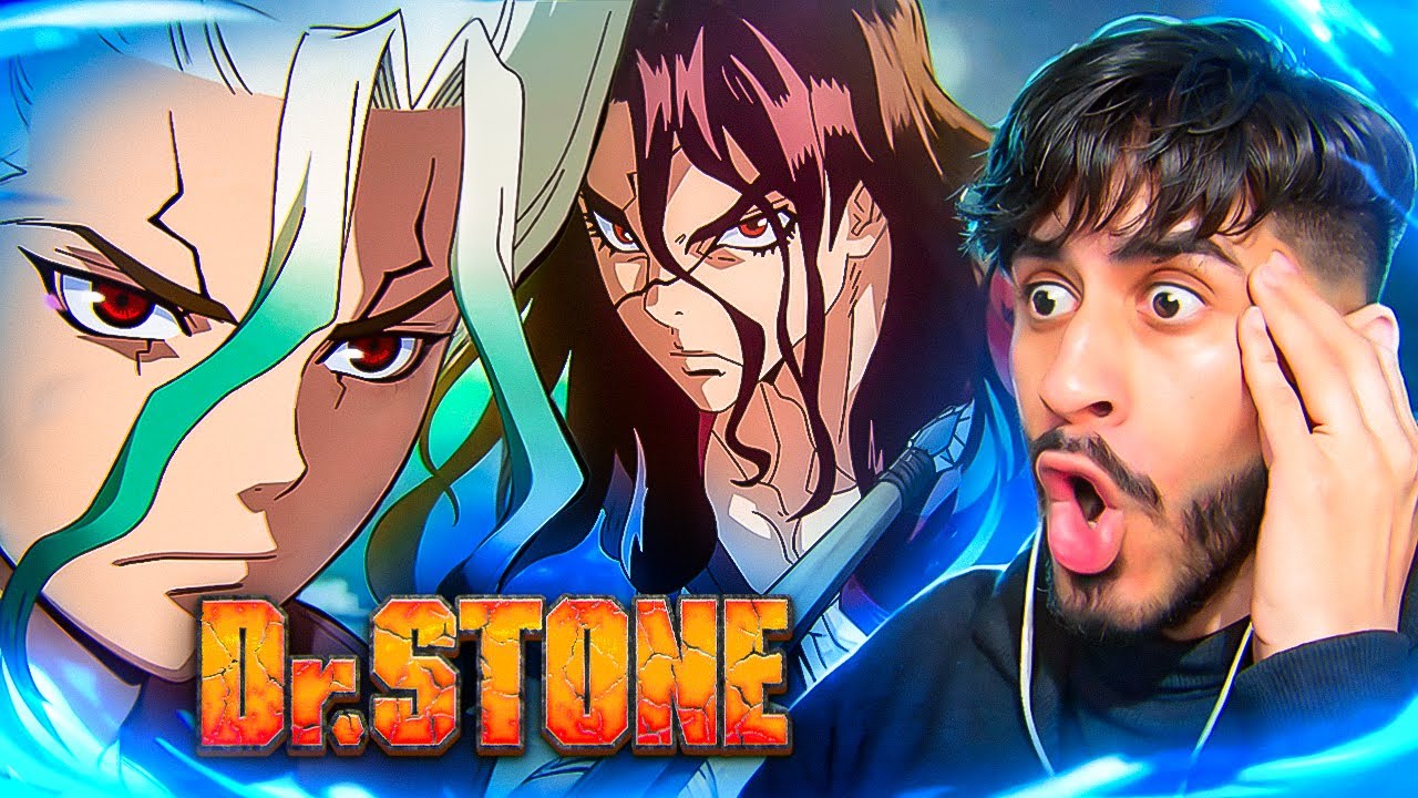 TSUKASA IS CRAZY!! | Dr. STONE Episode 3 REACTION - YouTube