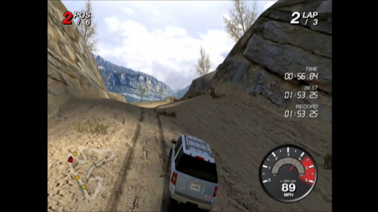 Ford Racing Off Road Wii Game Play - YouTube