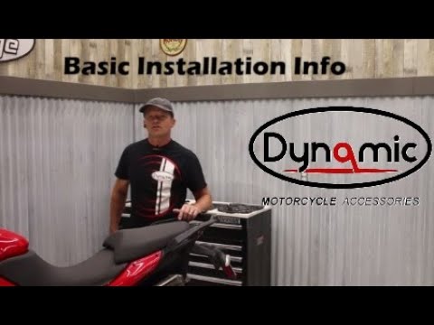 Dynamic Motorcycle Accessories General Install of Motorcycle Backrest ...