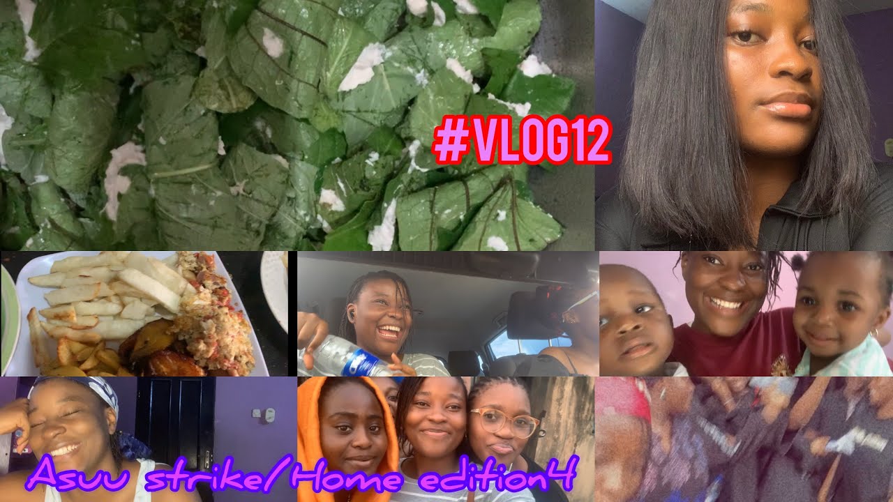 Asuu strike living vlog4:low energy these days ?? ,food varieties ...