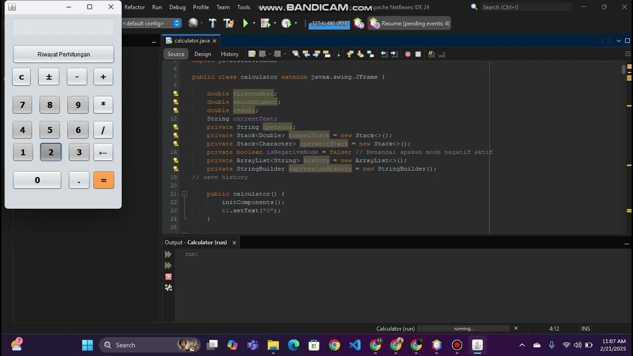 MEMBUAT APLIKASI KALKULATOR SEDERHANA DENGAN JAVA NETBEANS - REVISI SERTIFIKASI ORACLE ACADEMY ...