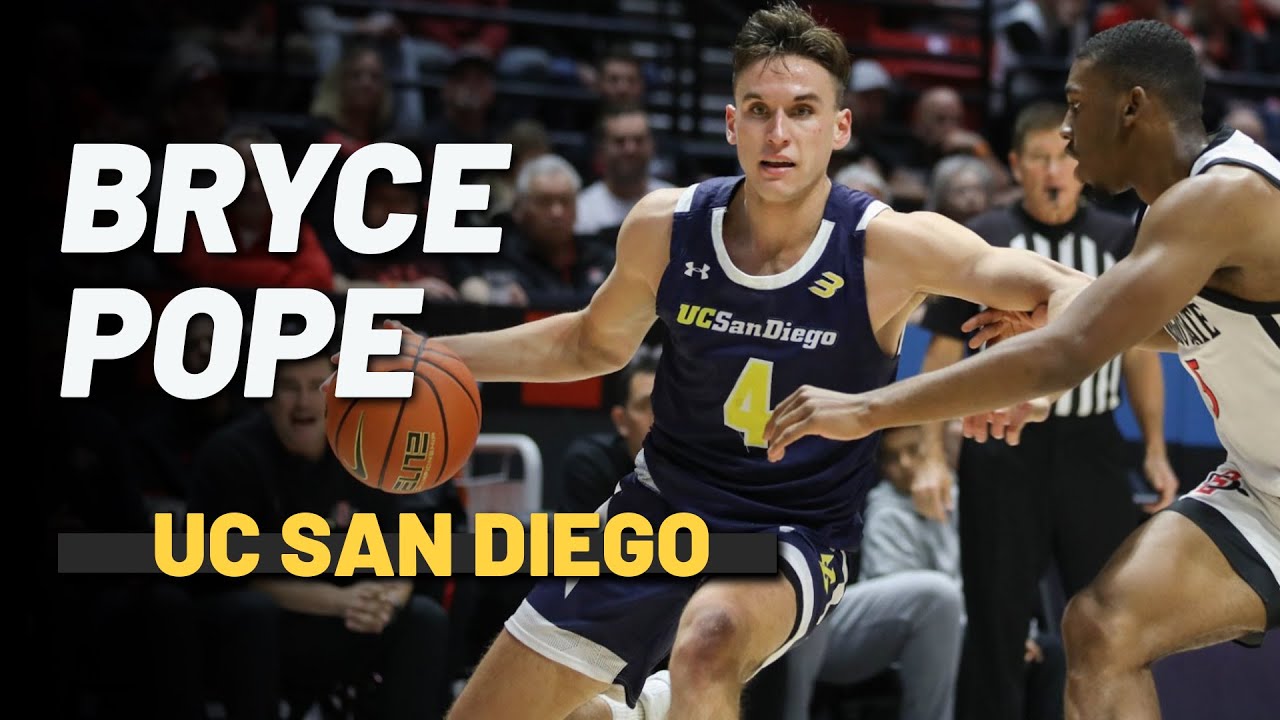 Bryce Pope UC San Diego Tritons 2022-2023 Highlights | All-Big West ...