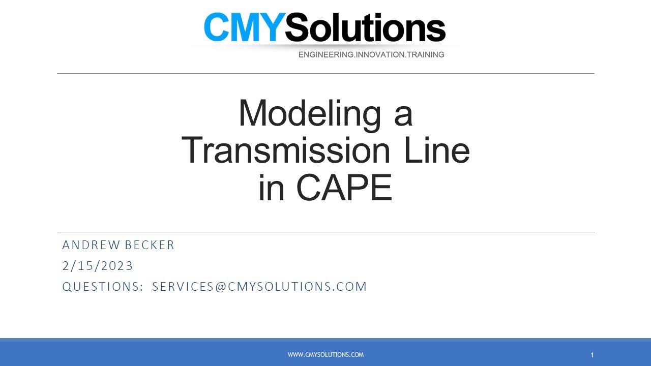 Quick Transmission Line Impedance Modeling in CAPE - YouTube