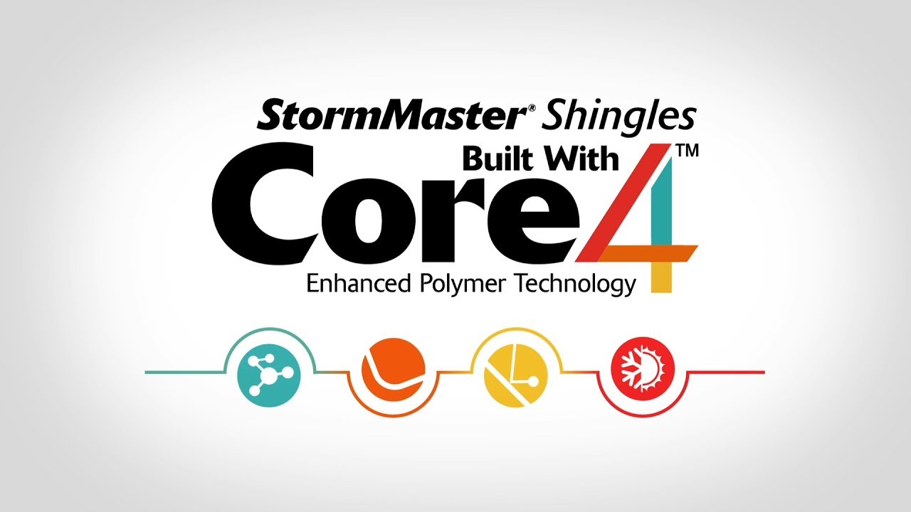 Atlas StormMaster® Shingles Built With Core4™ Technology - YouTube