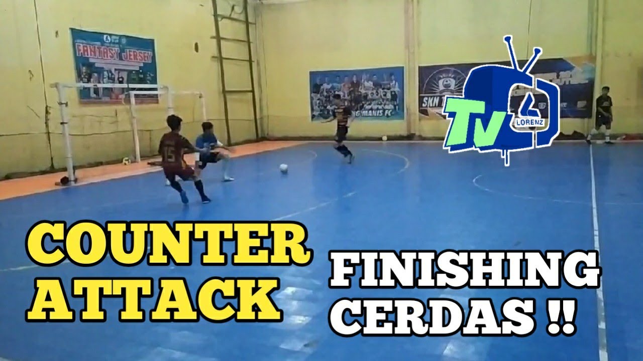 TRAINING FUTSAL - COUNTER ATTACK - YouTube