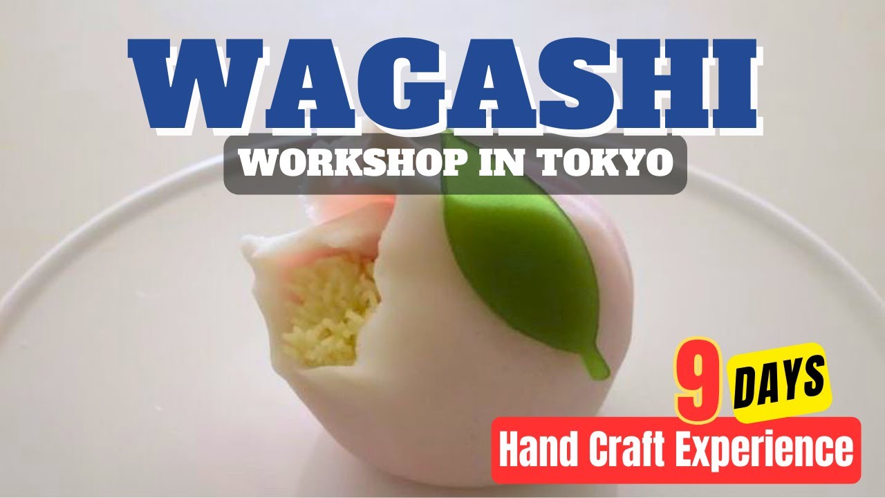Wagashi Making Workshop in Ikebukuro, Tokyo 🇯🇵Japan Craft Tour - YouTube