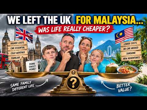 UK vs Malaysia: What Does Life REALLY Cost for a Family of 4?