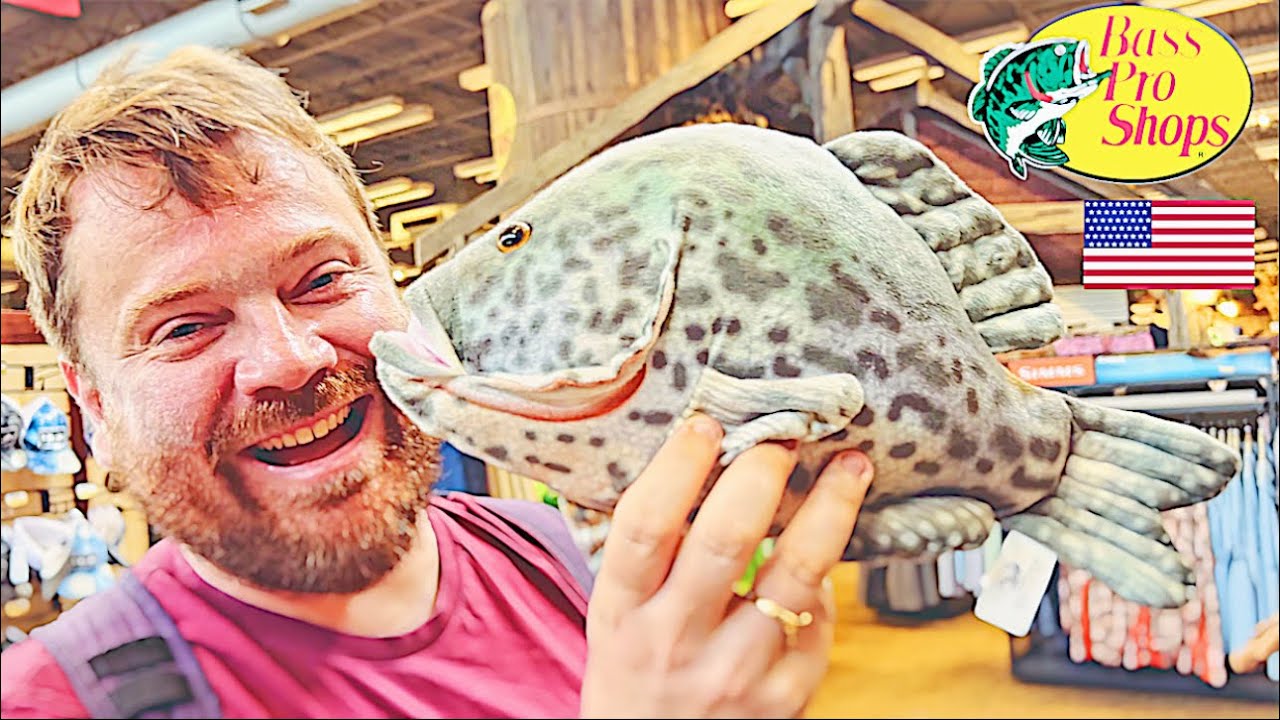 Scottish Man goes to BASS PRO Shop in America for the First Time - YouTube