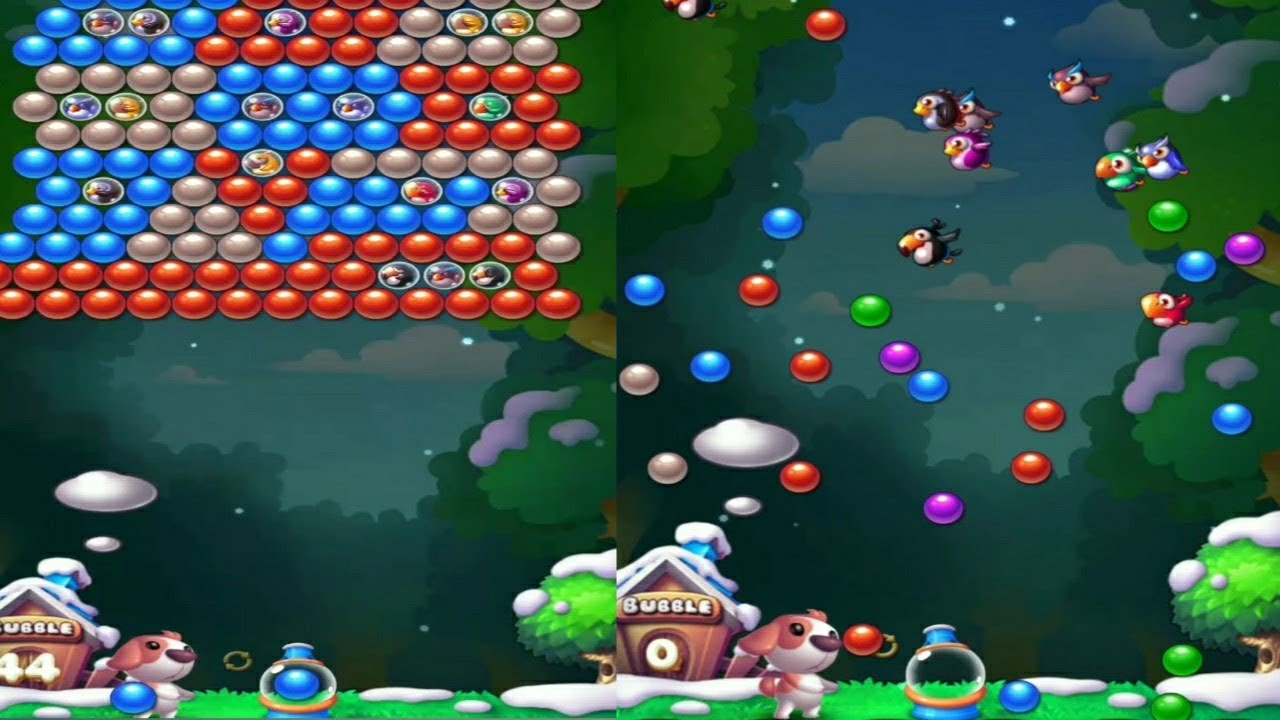 Bubble Bird rescue shoot 2 Game || Game Play Mobile Android || Dev all ...