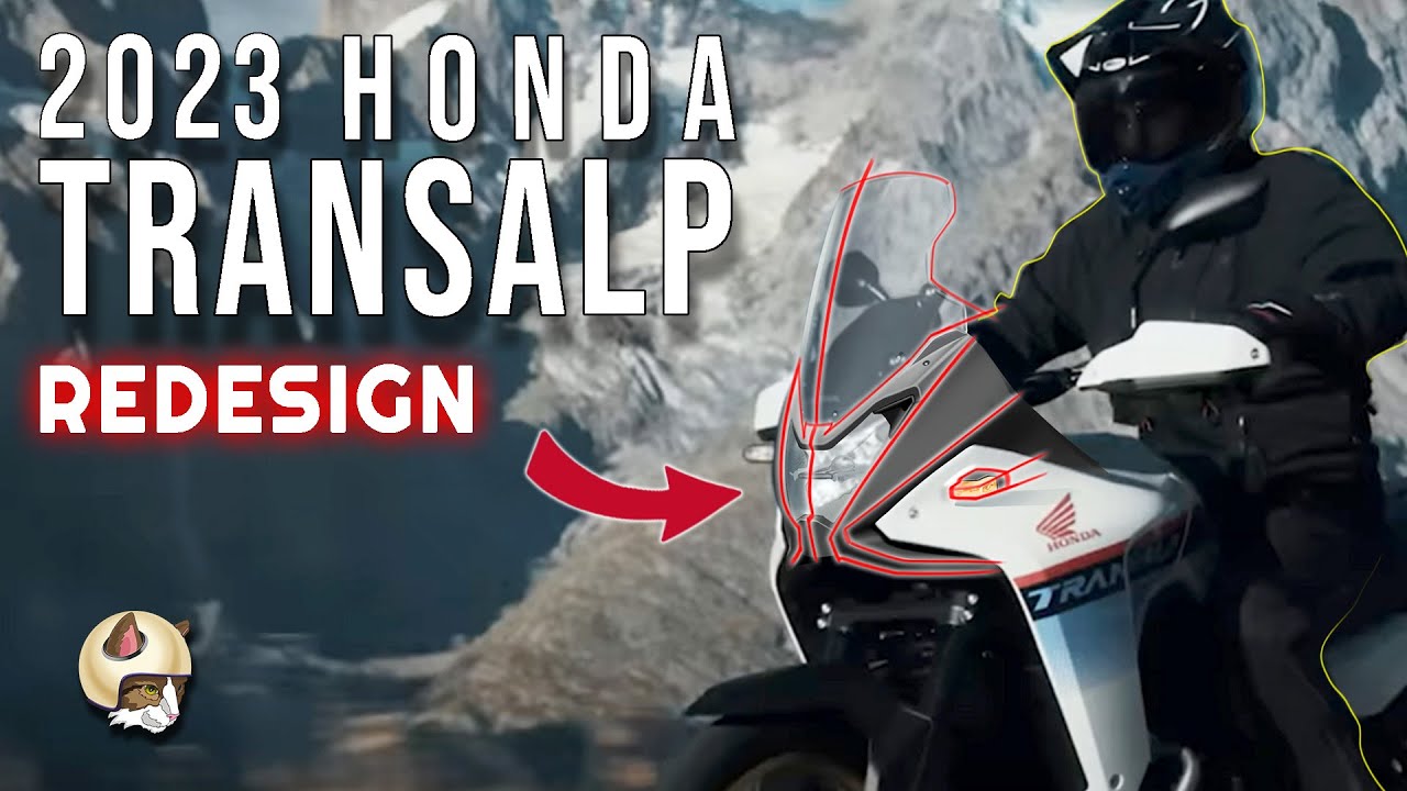 I REDESIGN the New 2023 Honda TRANSALP XL750 - YouTube