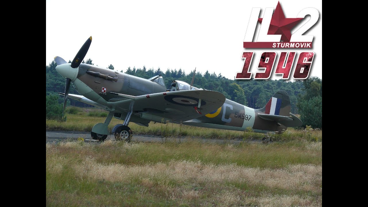 German bomber raids on fighter command. (IL2 1946 BAT 4.2) IL2 1946 ...