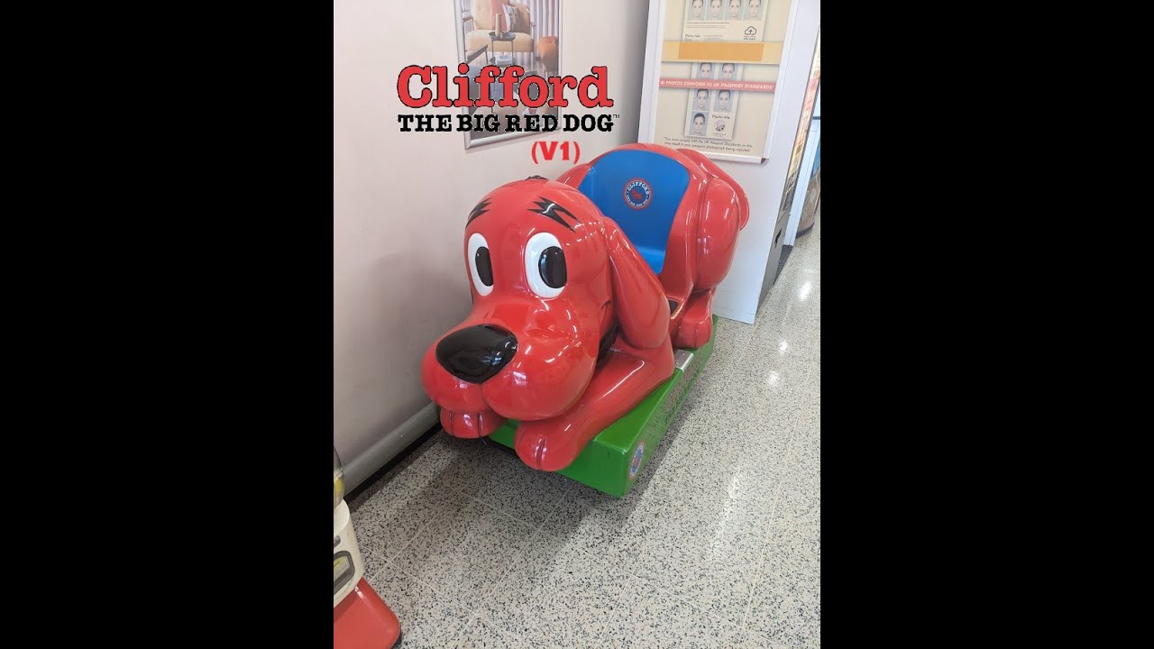 Clifford the Big Red Dog Kiddie Ride (V1) - YouTube