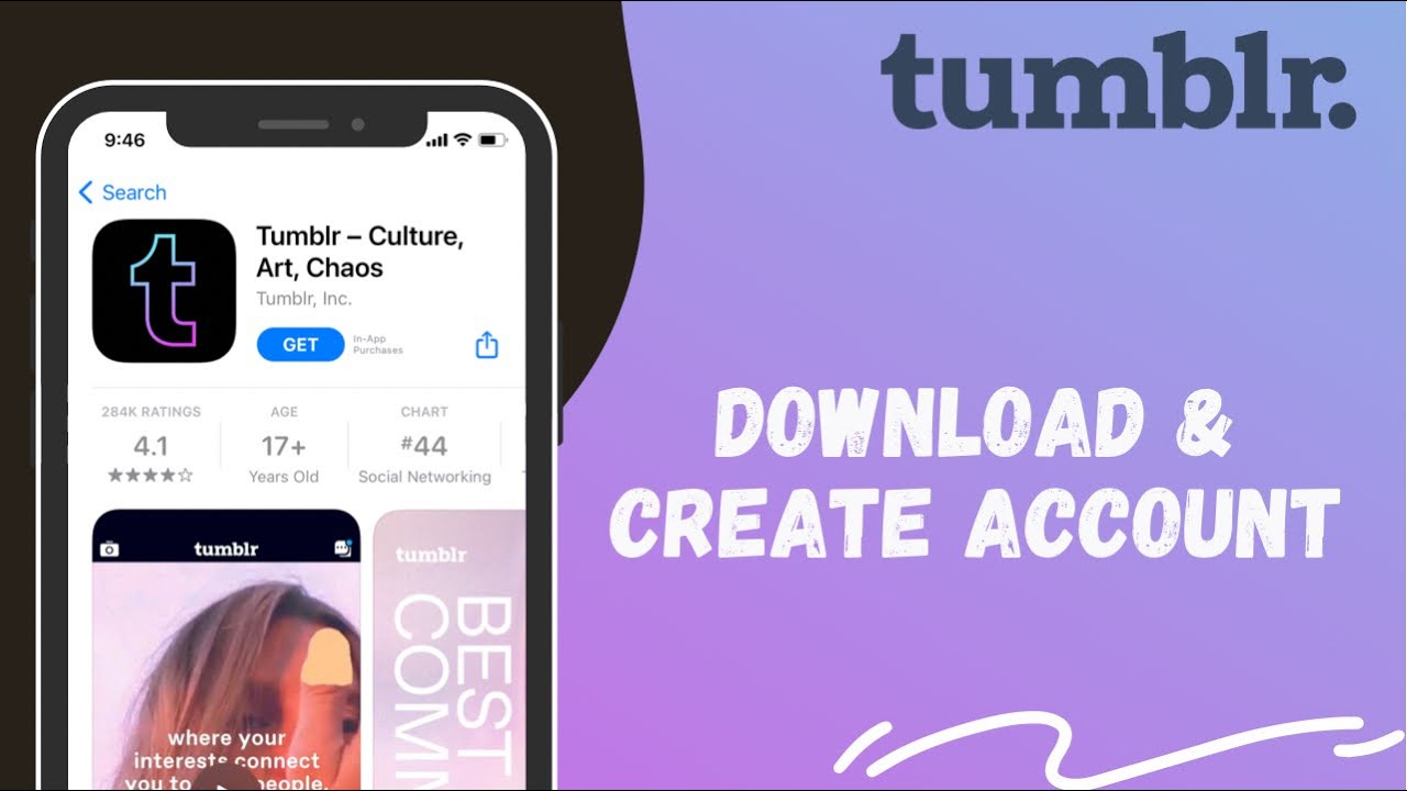 How to Download Tumblr App & Sign Up - YouTube