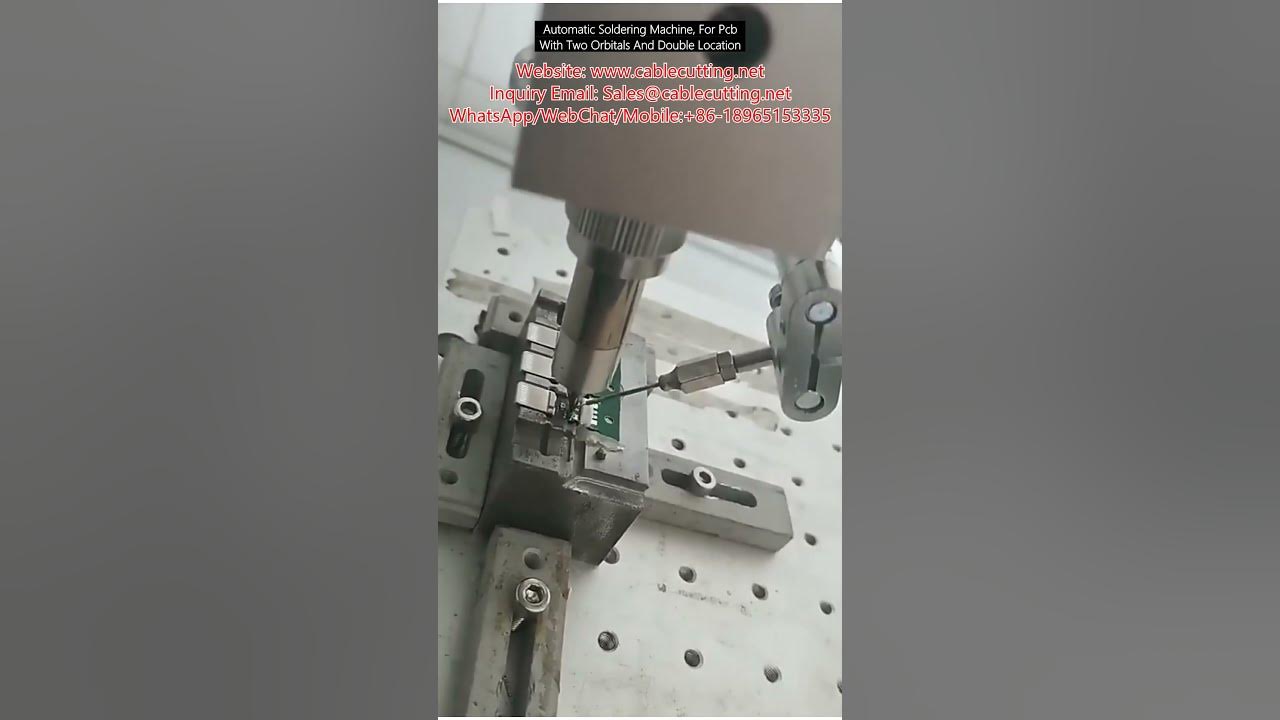 Automatic Soldering Machine, For Pcb With Two Orbitals And Double ...