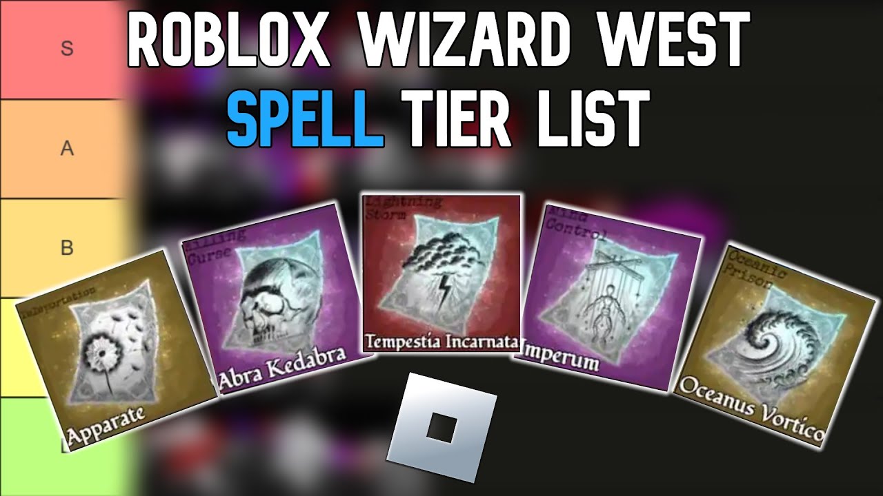 Wizard West Spell Tier List - YouTube