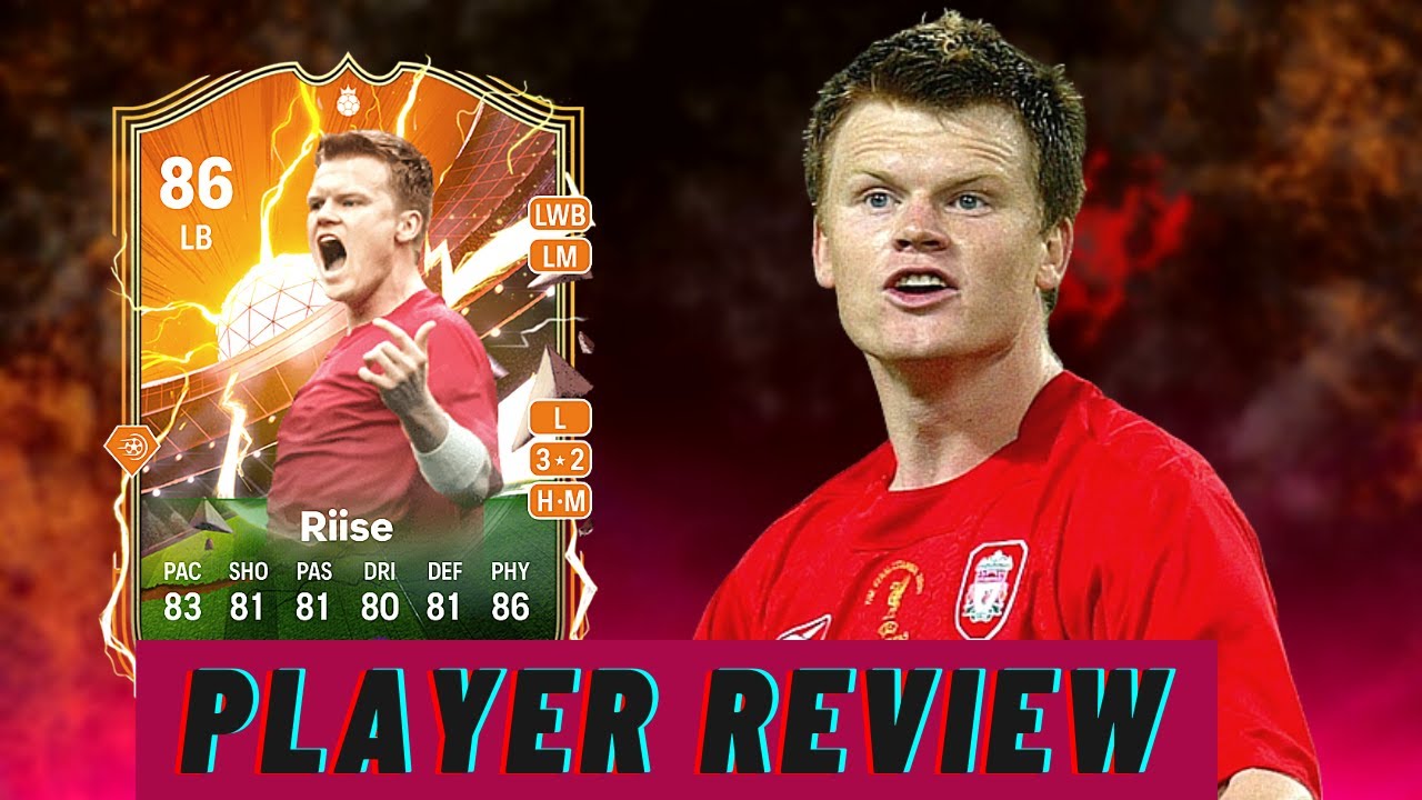 John Arne Riise HERO EAFC 24 REVIEW - YouTube