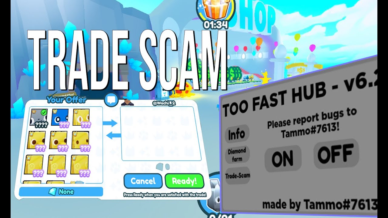Trade scamming PSX - YouTube
