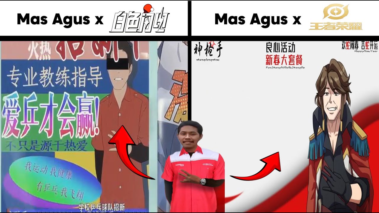 Mas Agus Terkenal Di China (sampe koleb jir) - YouTube