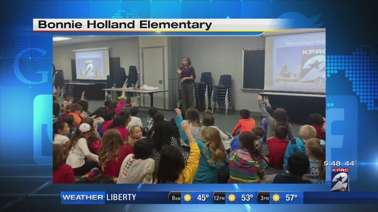 Britta Merwin at Bonnie Holland Elementary - YouTube