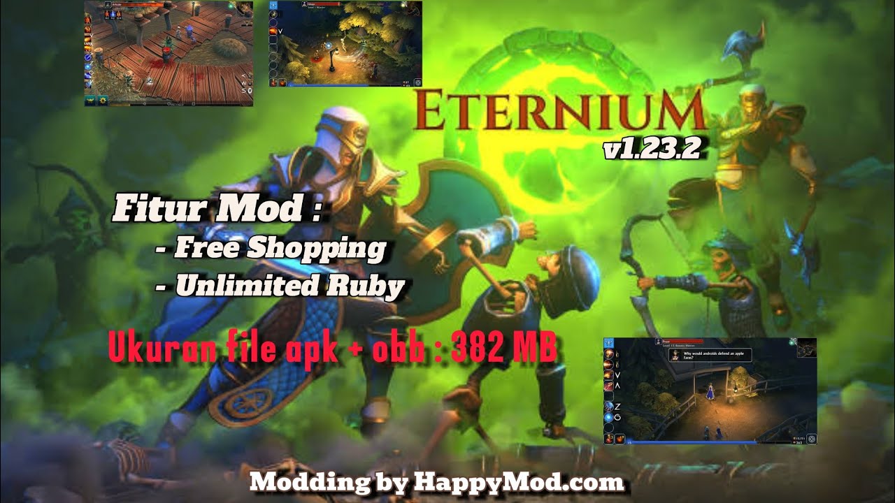 ETERNIUM mod apk 2025 v1.23.2 Ukuran apk + file obb (382 MB) - YouTube