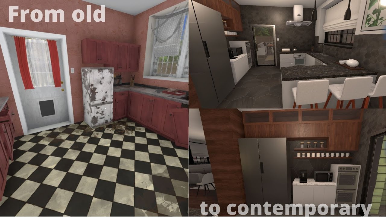 House Flipper – Old Lady’s house – Reno brought it to the present time ...