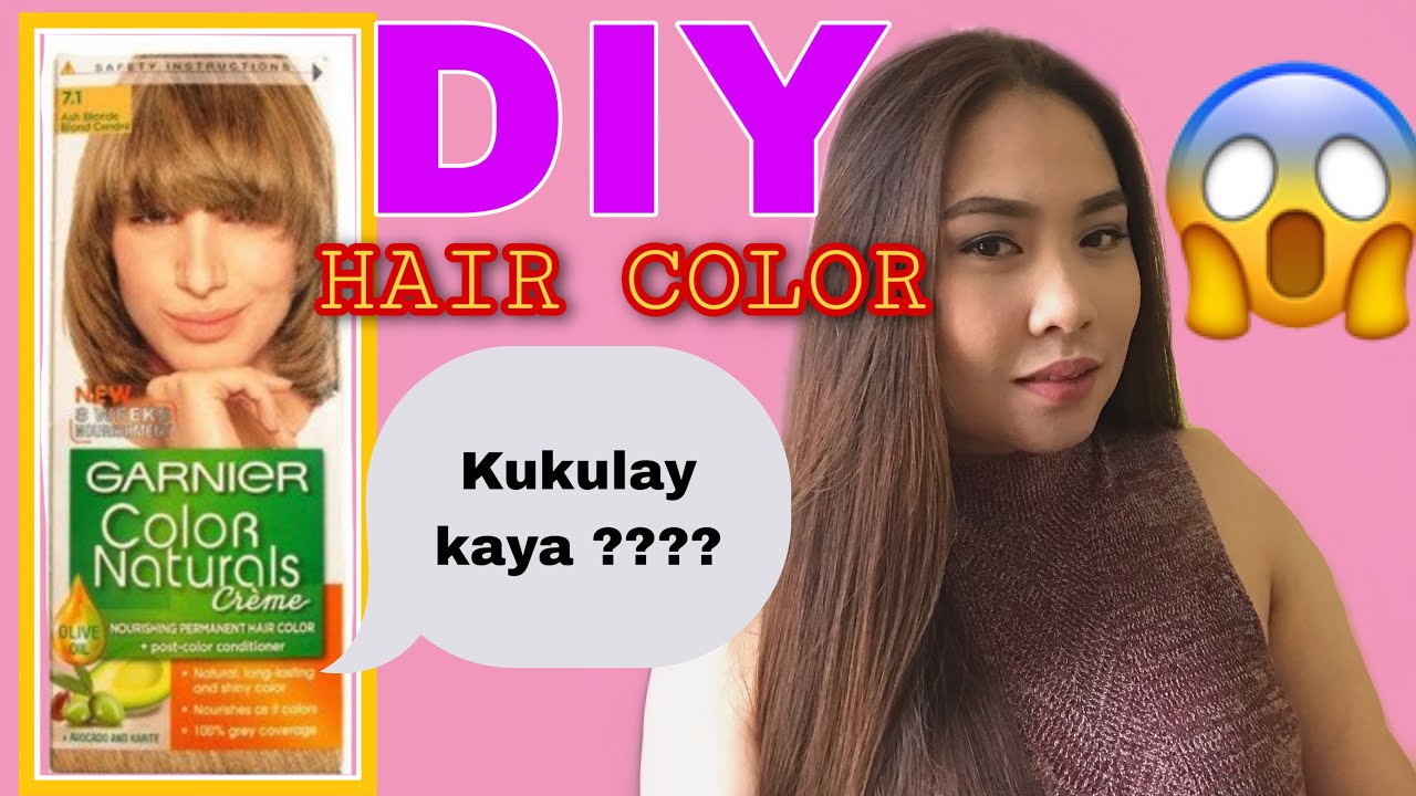 PAANO MAGKULAY NG BUHOK SA BAHAY | DIY HAIR COLOR | MURANG PANG-KULAY ...