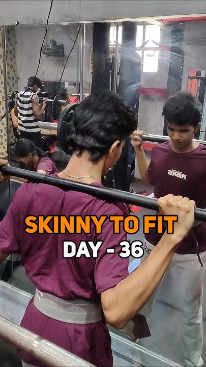 Day 36 - Skinny To Fit Challenge | 48Kg To 60Kg #shorts #ashortaday - YouTube