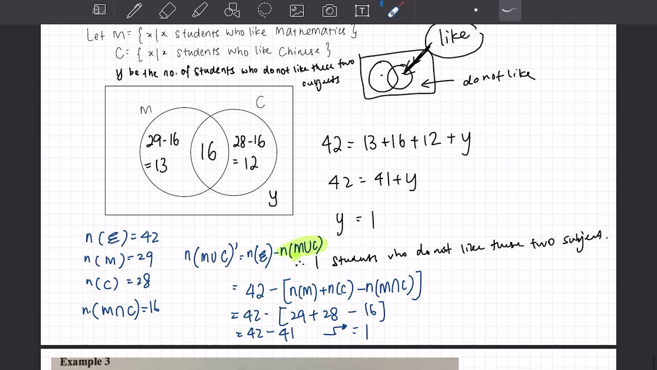 (V27) 10.2 The Formula for the cardinal number of the complement of a ...