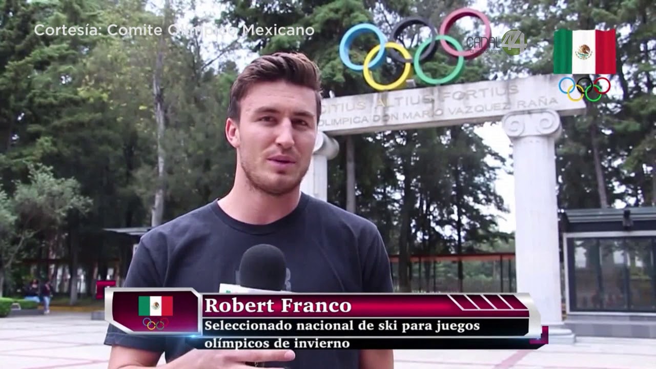 Robert Franco representa a México en los Juegos Olimpicos de Invierno ...