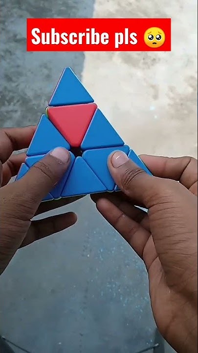 My #pyraminx cube Amazing pattern #tutorial #viralshorts - YouTube