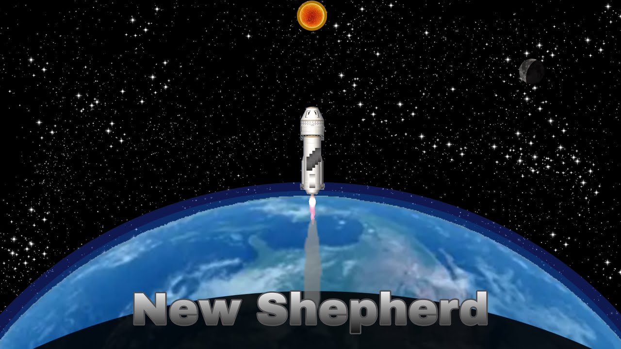 First flight of my New Shepherd! - YouTube