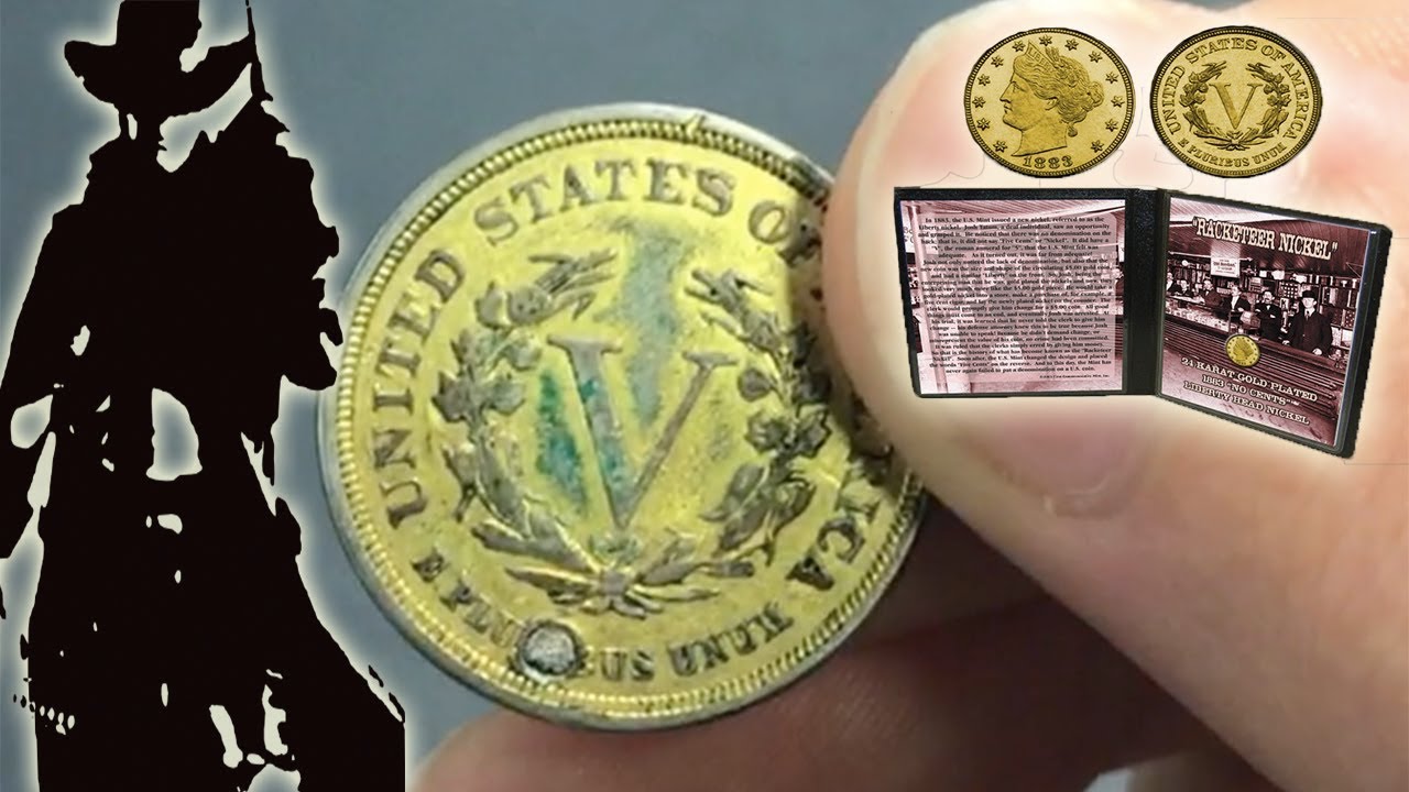 Racketeer V Nickel - 'Gold' 1883 Nickel History - YouTube