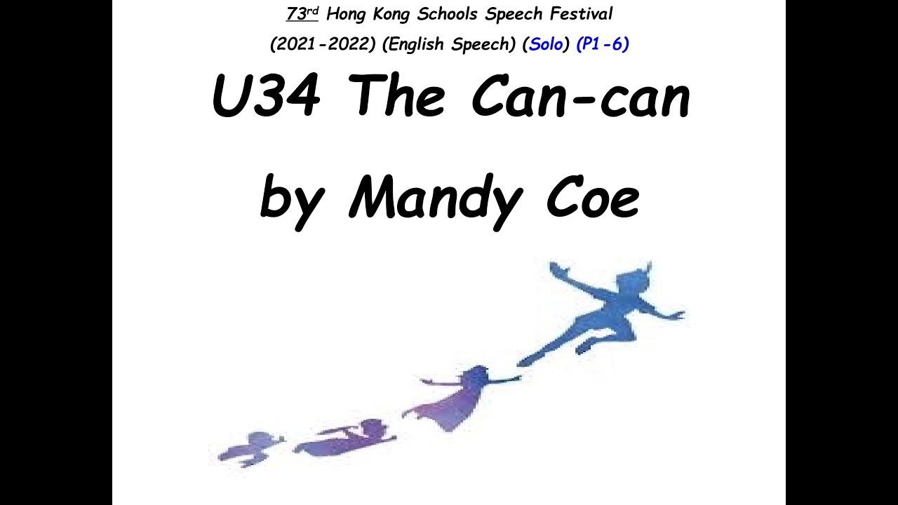 The Can-can by Mandy Coe (73rd Hong Kong Schools Speech Festival) - YouTube