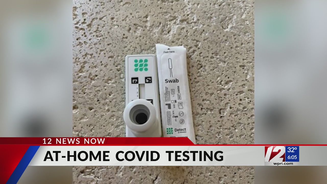 FDA allows 1st rapid virus test that gives results at home - YouTube