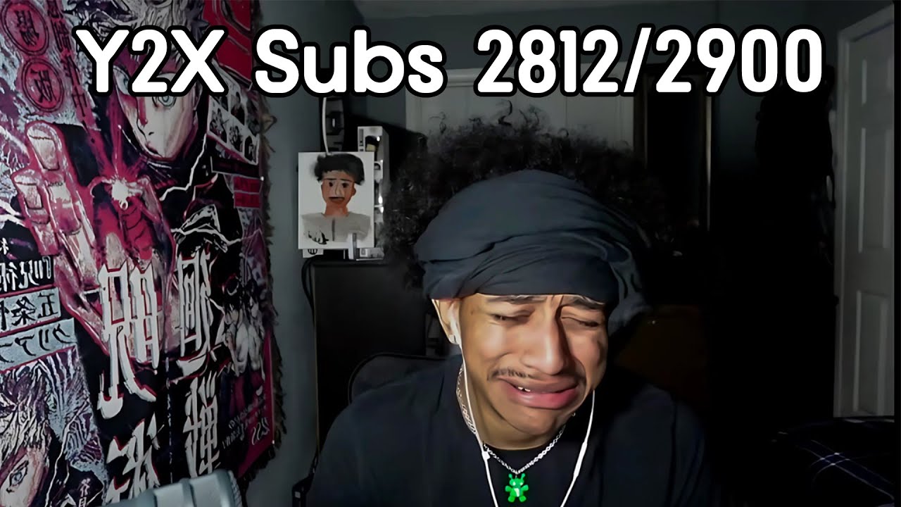 Yugi Starts CRYING After Hitting 2.8k Subs.. - YouTube