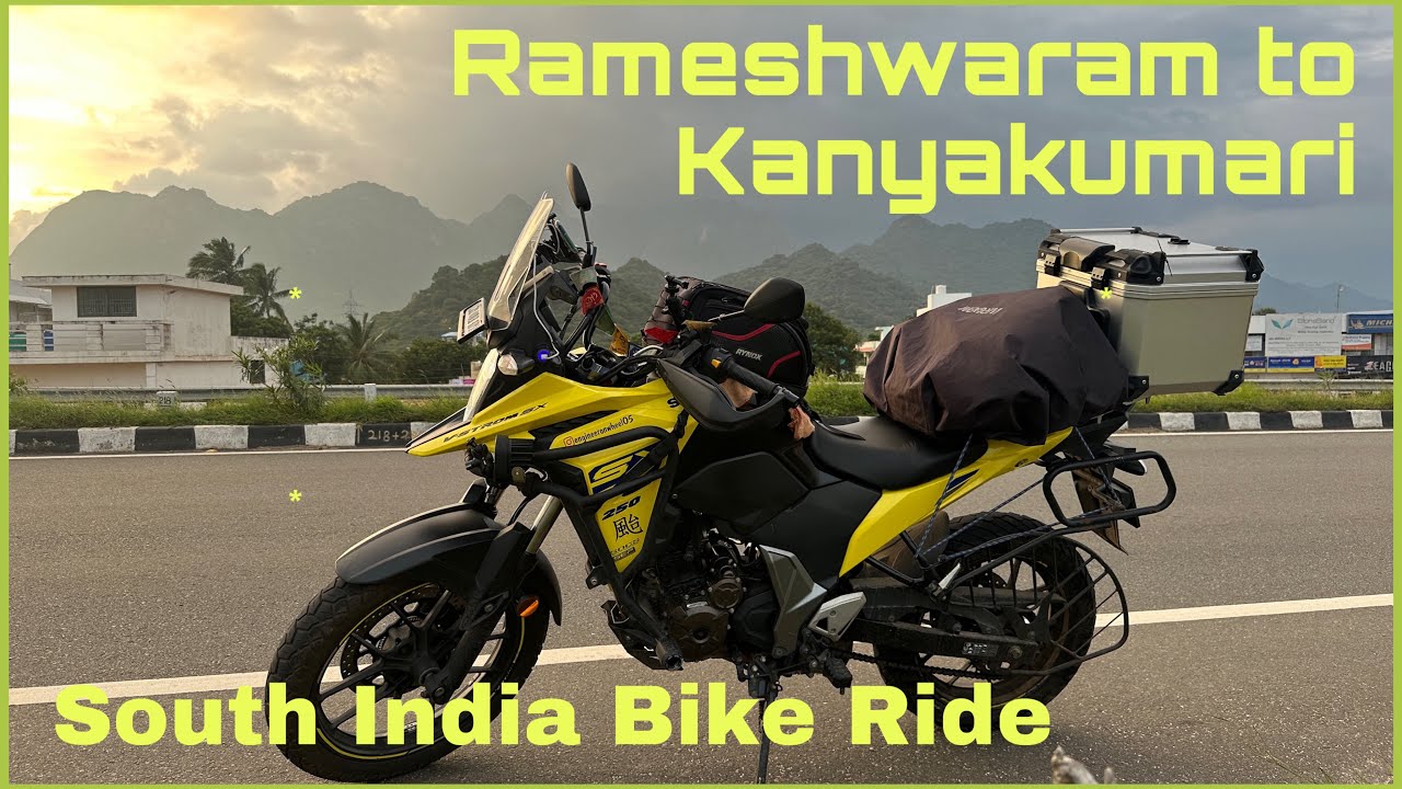 South India Ride Ep.08 | Rameshwaram to Kanyakumari bike ride | # ...