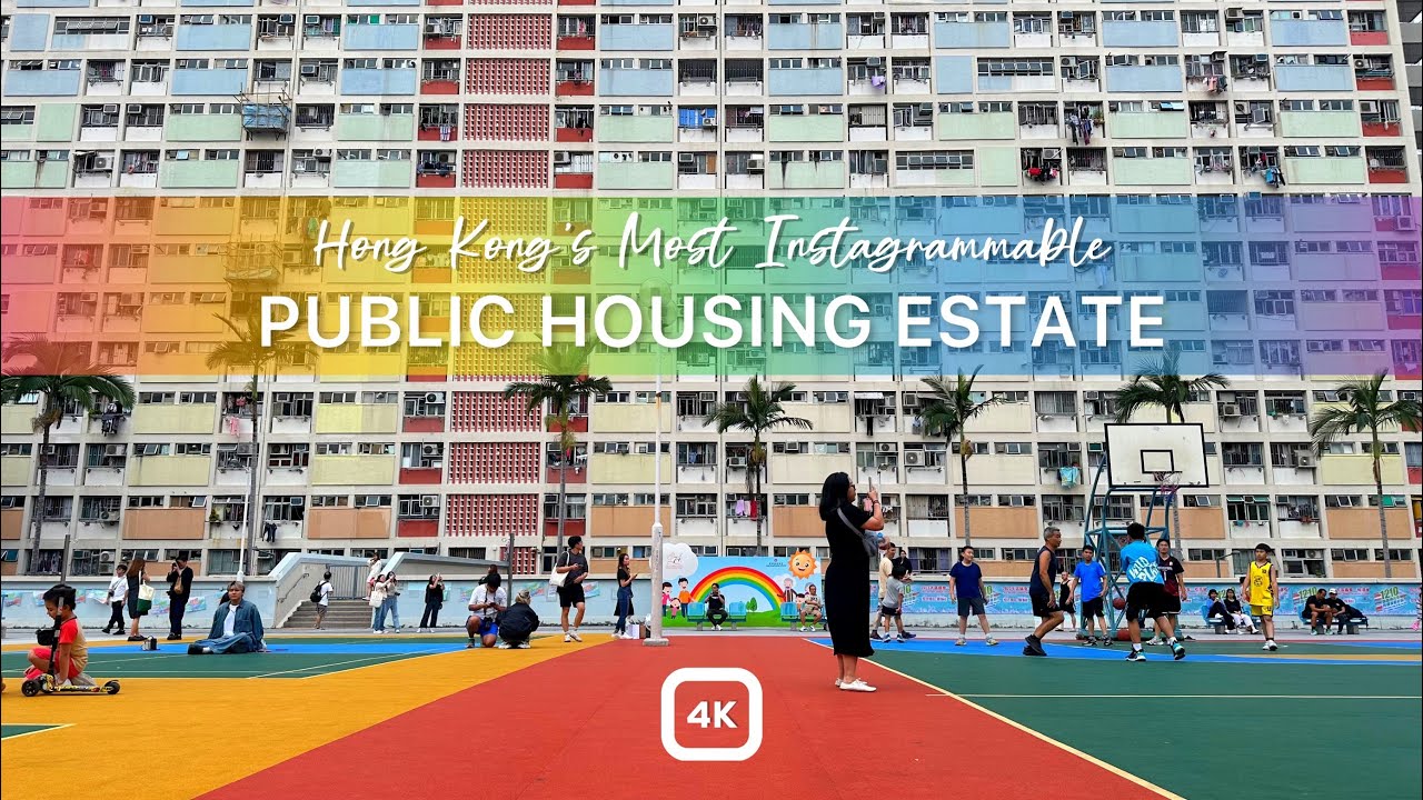 Hong Kong's Most Instagrammable Public Housing - CHOI HUNG ESTATE (4K ...
