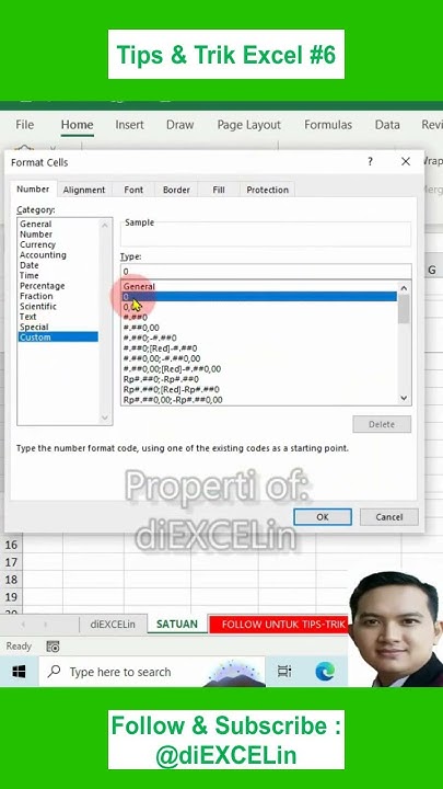 Cara Membuat Satuan Otomatis Di Excel Diexcelin Shorts Tutorialexcel Tipsexcel