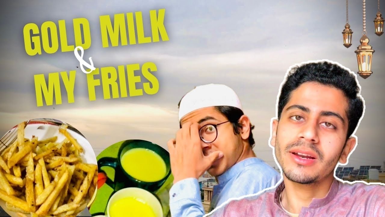 Gold Milk & My Fries Recipe Exposed 🫢| Weekend Special 🌙 - YouTube
