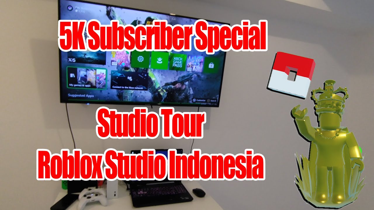 5K Special - Studio Tour Roblox Studio Indonesia - YouTube