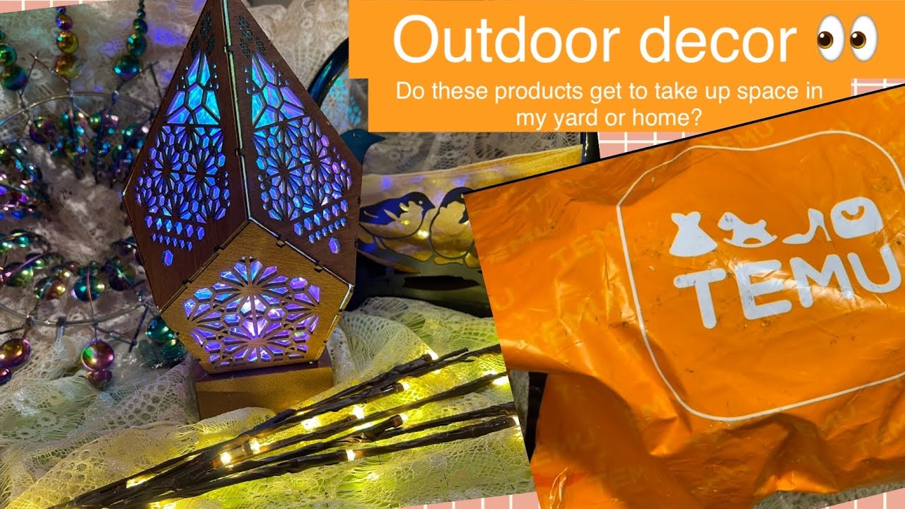 Fun ️Temu ️ for outdoors haul. Great gifts too - YouTube